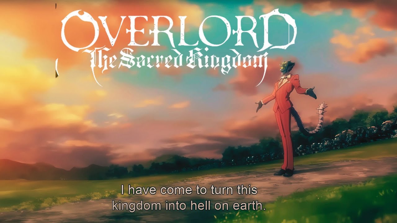Overlord Movie: The Sacred kingdom- Demiurge the Demon Emperor - YouTube