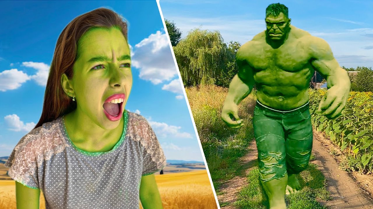 Hulk Transformation In Real Life ! - YouTube