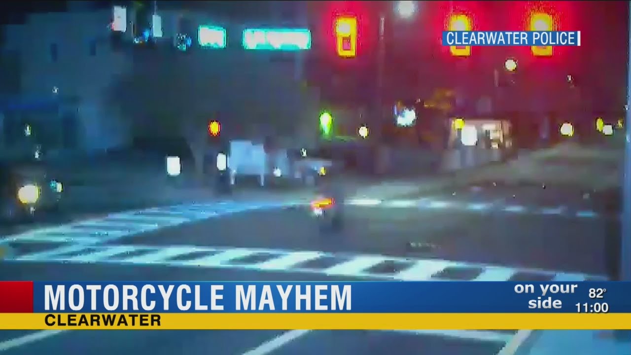 Clearwater cops on alert after bikers running red lights caught on ...