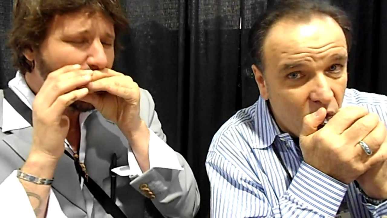 Jason Ricci, Rob Paparozzi & William Galison at NAMM 2012 - Suzuki ...