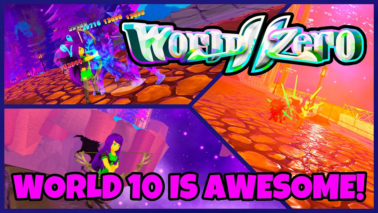 WORLD 10 IS HERE AND IT'S AWESOME! | Roblox | [World Zero Update] - YouTube