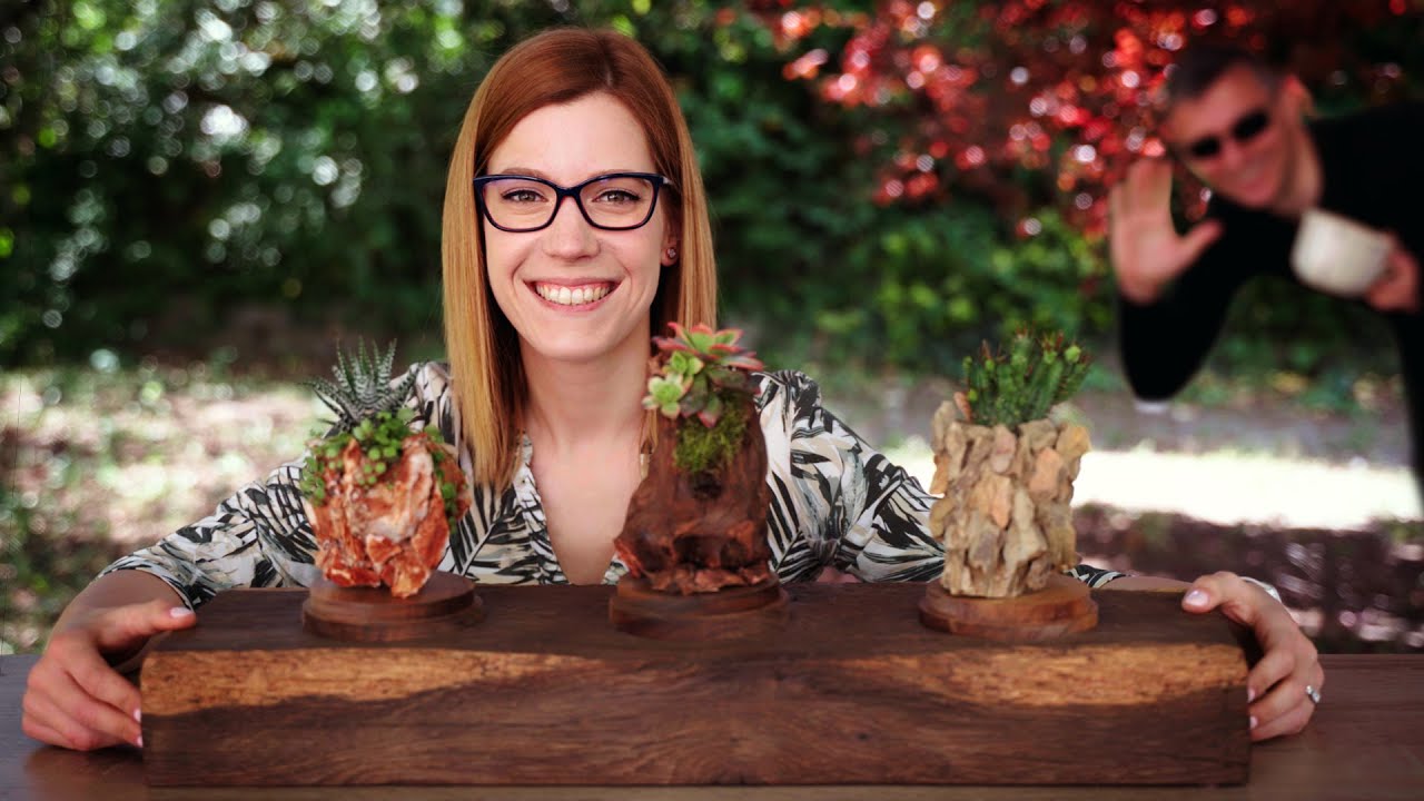 Vicky's DIY HAT-TRICK Plant Decoration | Summer Vibes - YouTube