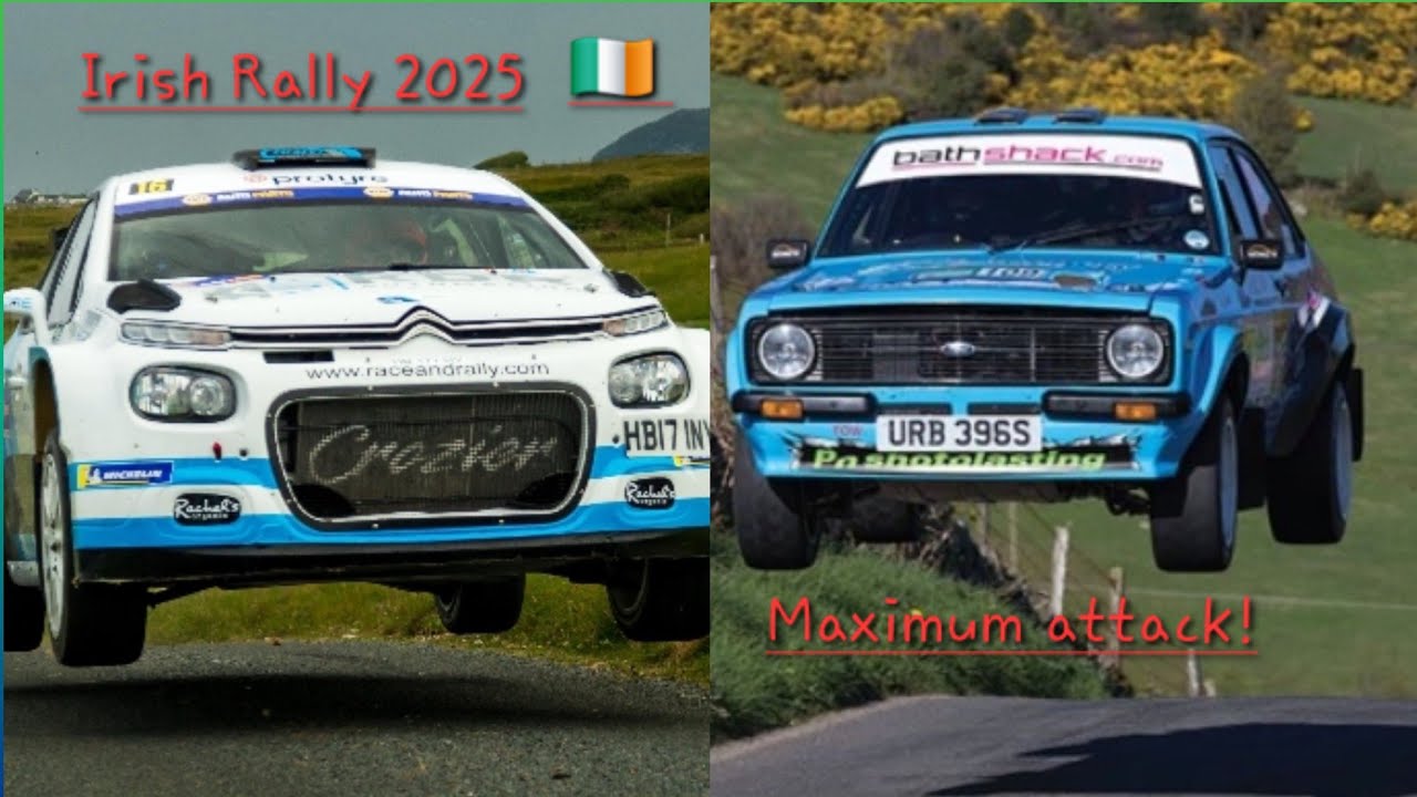 Best of the Irish Rally 2025. Maximum attack! - YouTube