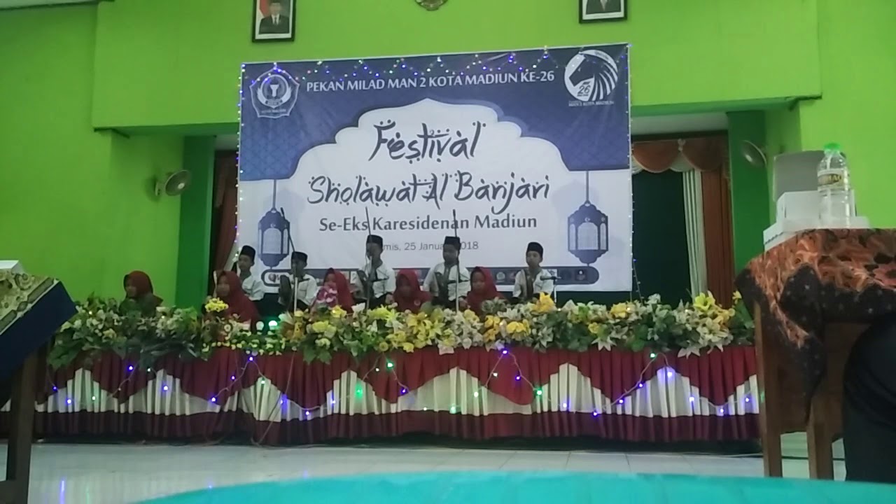 festval albanjari MTs AlBasmalah - YouTube