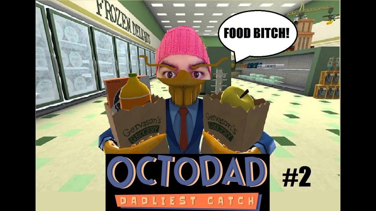 Octodad PT 2: Shopping! And dancing!!! (PS4) - YouTube