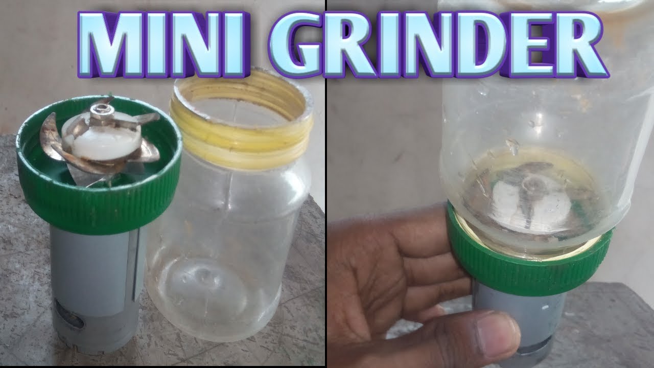 How to make mini Grinder at home | homemade mini mixer grinder| Gear ...
