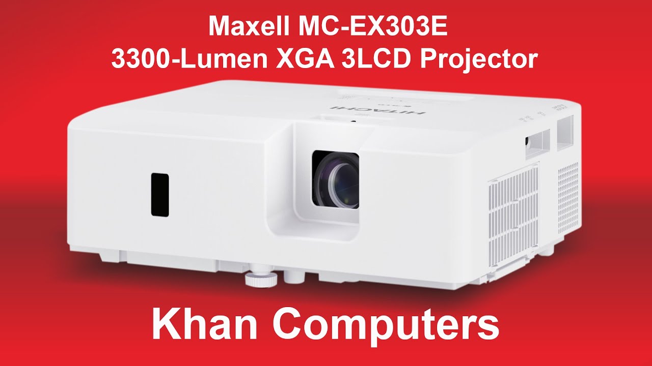 Maxell MC-EX303E 3300-Lumen XGA 3LCD Projector || world cup Cheap Price ...