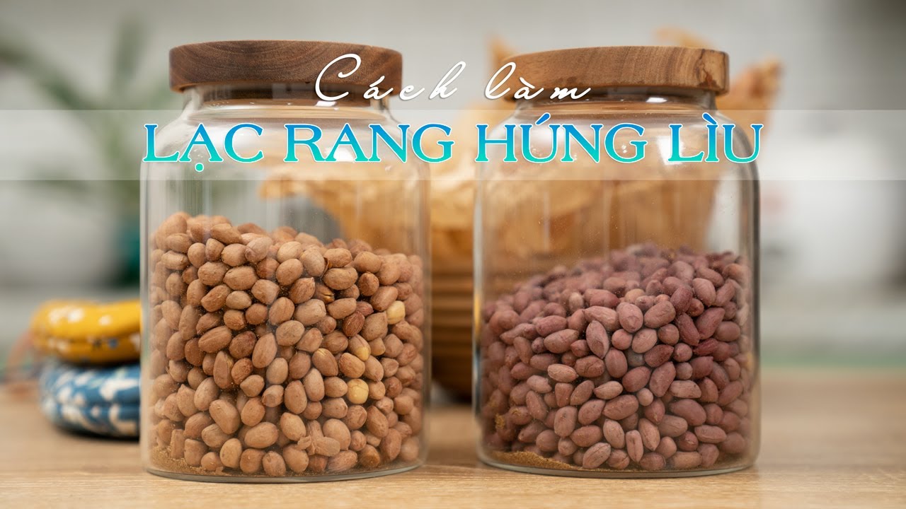 Cách Làm LẠC RANG HÚNG LÌU bằng nồi chiên không dầu đơn giản tại nhà ...