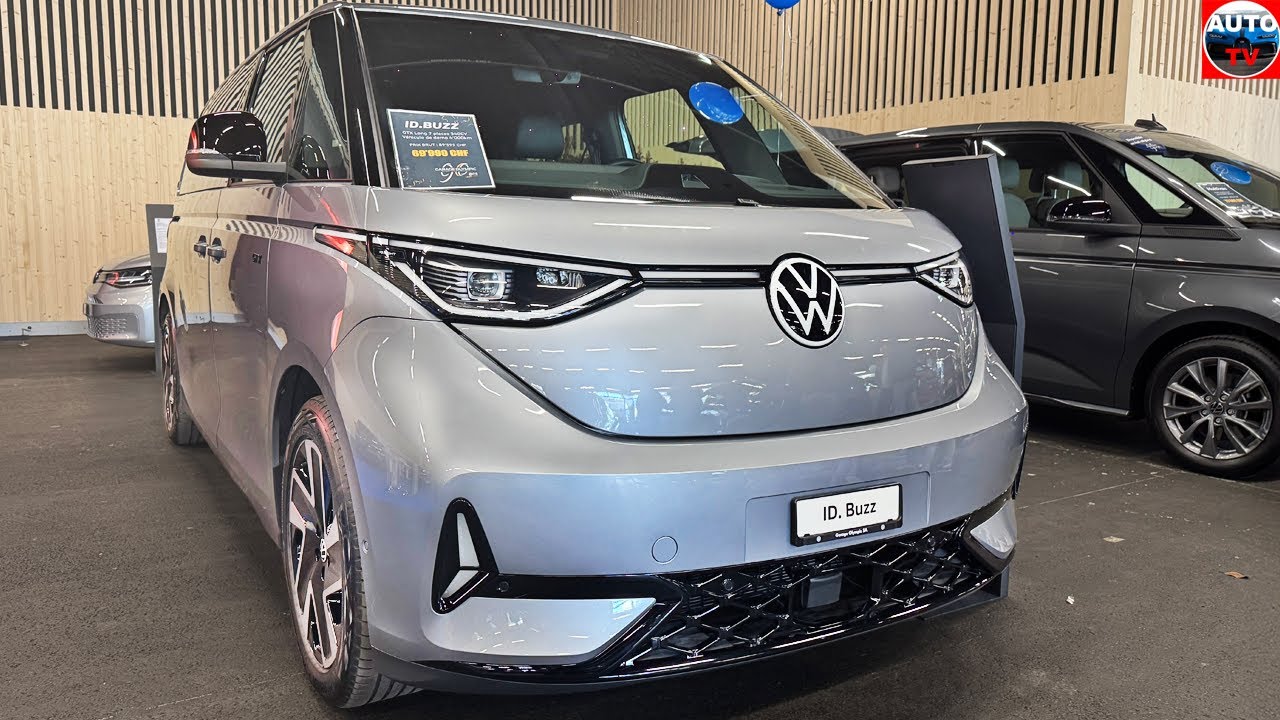 2025 VW ID. Buzz GTX FIRST LOOK: The Electric Microbus Revolution Is ...