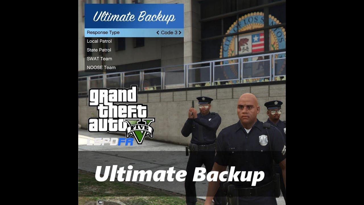GTA V: COMO INSTALAR UM DOS MELHORES PLUGINS DO LSPDFR E CHAMAR PARCEIRO! ULTIMATE BACKUP EM PT ...