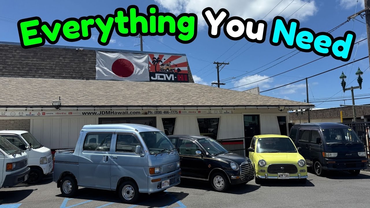 Touring The JDM Hawaii Facilities - YouTube