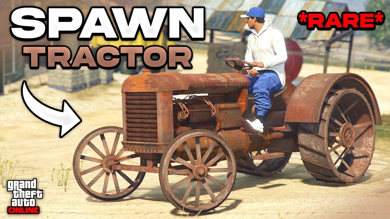 *SOLO* Spawn The RARE Rusty Tractor in GTA Online! (Location Guide ...