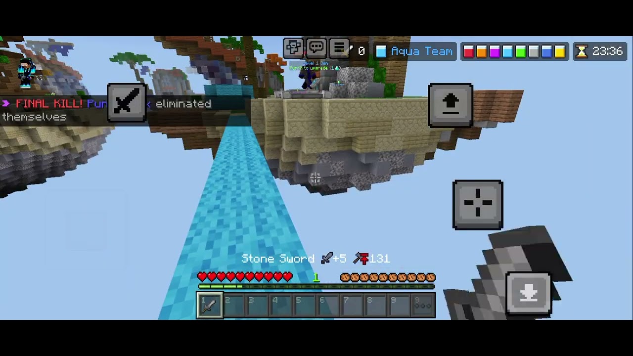 PLAYING BED WARS IN MINECRAFT GOES WRONG 😅.#minecraft # ...