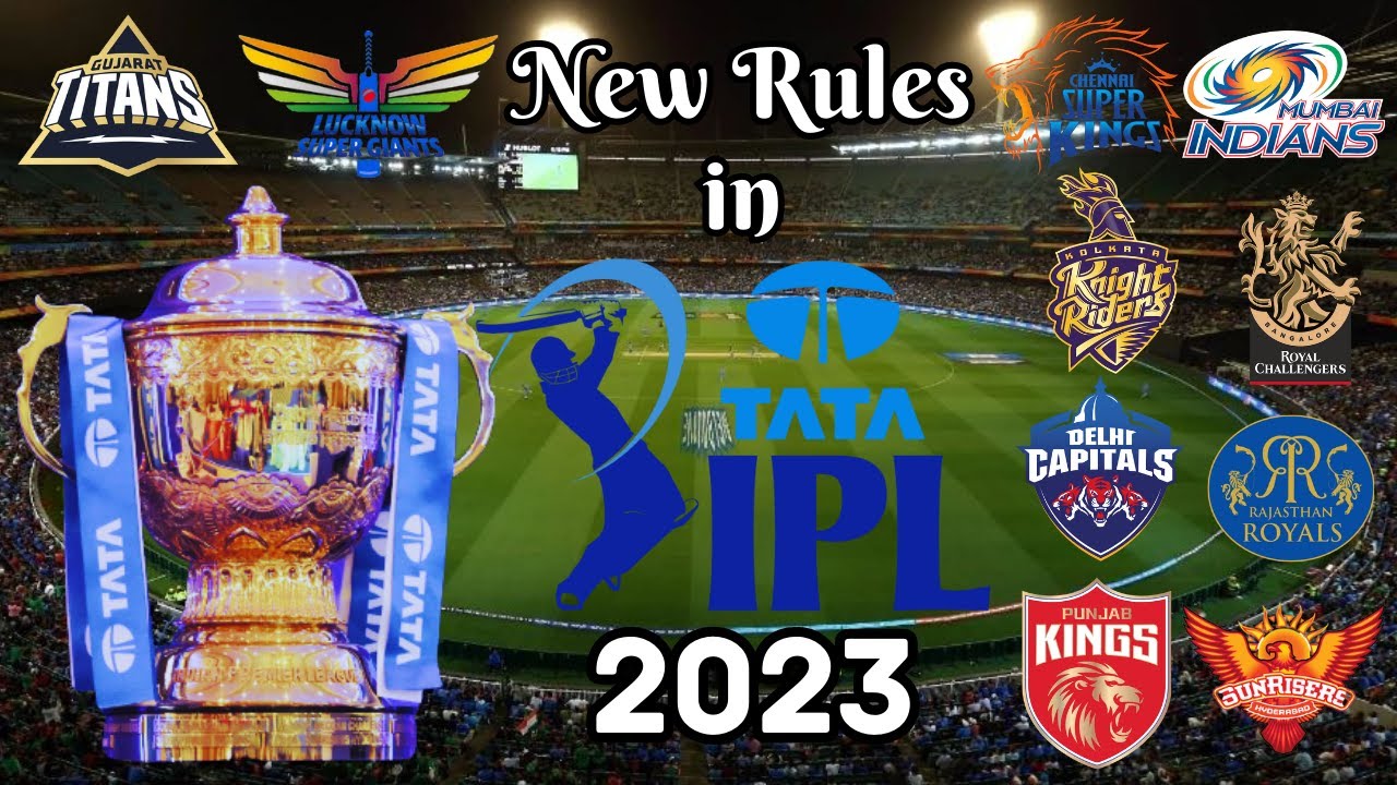 New Rules in IPL 2023 | ipl | t20 | Cricket | BCCI | ICC | Indian ...