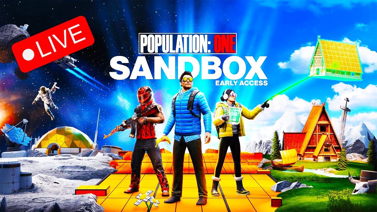 🔴 LIVE - Join Our OPEN LOBBY | Population: One PCVR Gameplay - YouTube