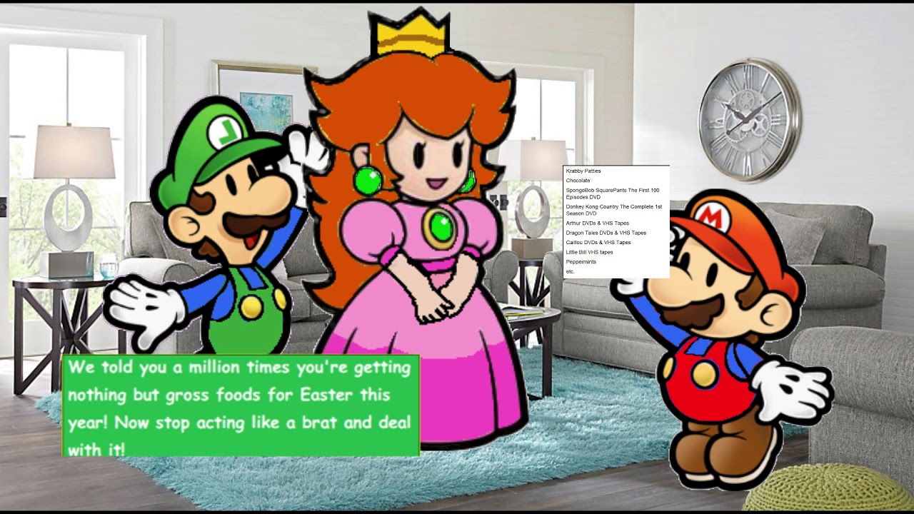 Mario Gets Grounded on Easter - YouTube