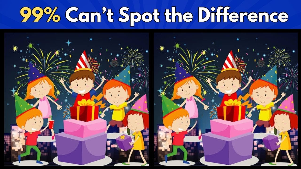 Only true genius can spot the difference! 【find the difference #46】 - YouTube