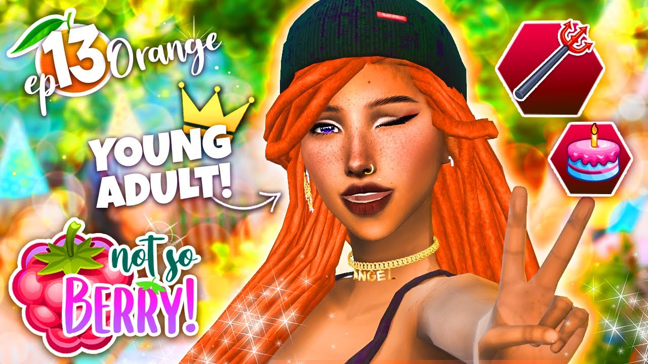 NOT SO BERRY CHALLENGE! 🧡 Orange #13 (The Sims 4) - YouTube