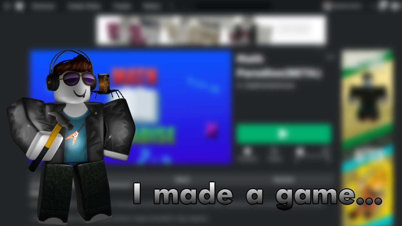 I Made a Math Game on Roblox! - YouTube