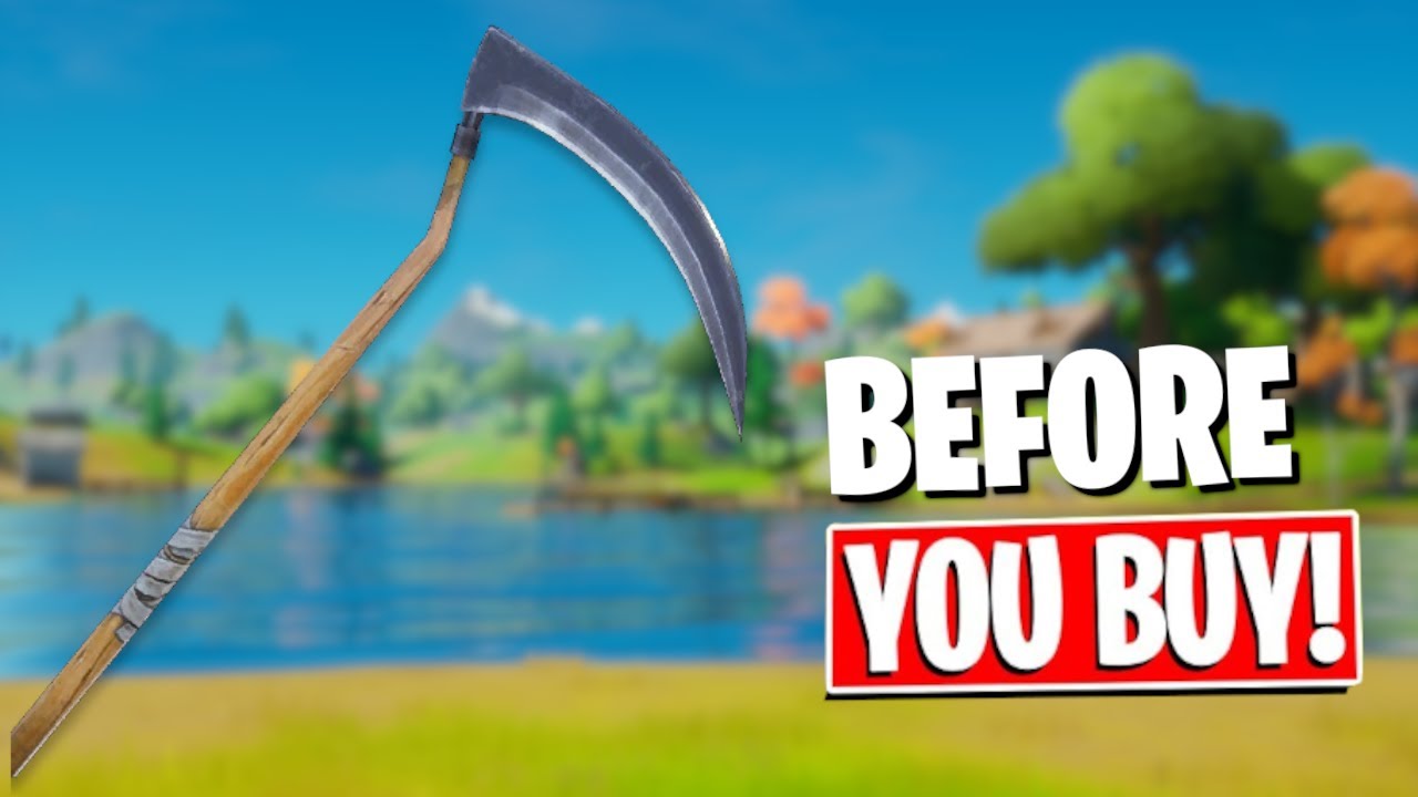 I Tried the Reaper Pickaxe in Fortnite - YouTube