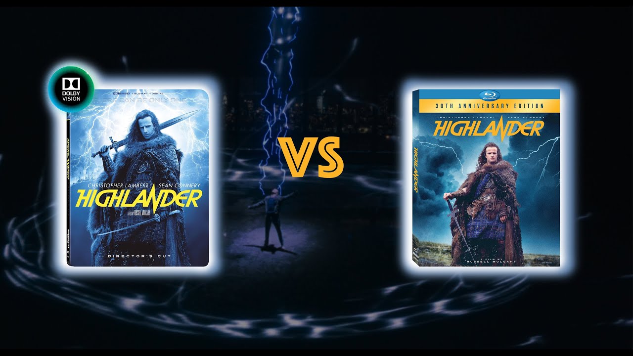Comparison of Highlander 4K (4K DI) Dolby Vision vs 2016 (REMASTERED ...
