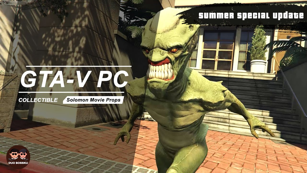 SUMMER SPECIAL UPDATE, NEW COLLECTIBLE !! SOLOMON MOVIE PROPS - GTA V ...