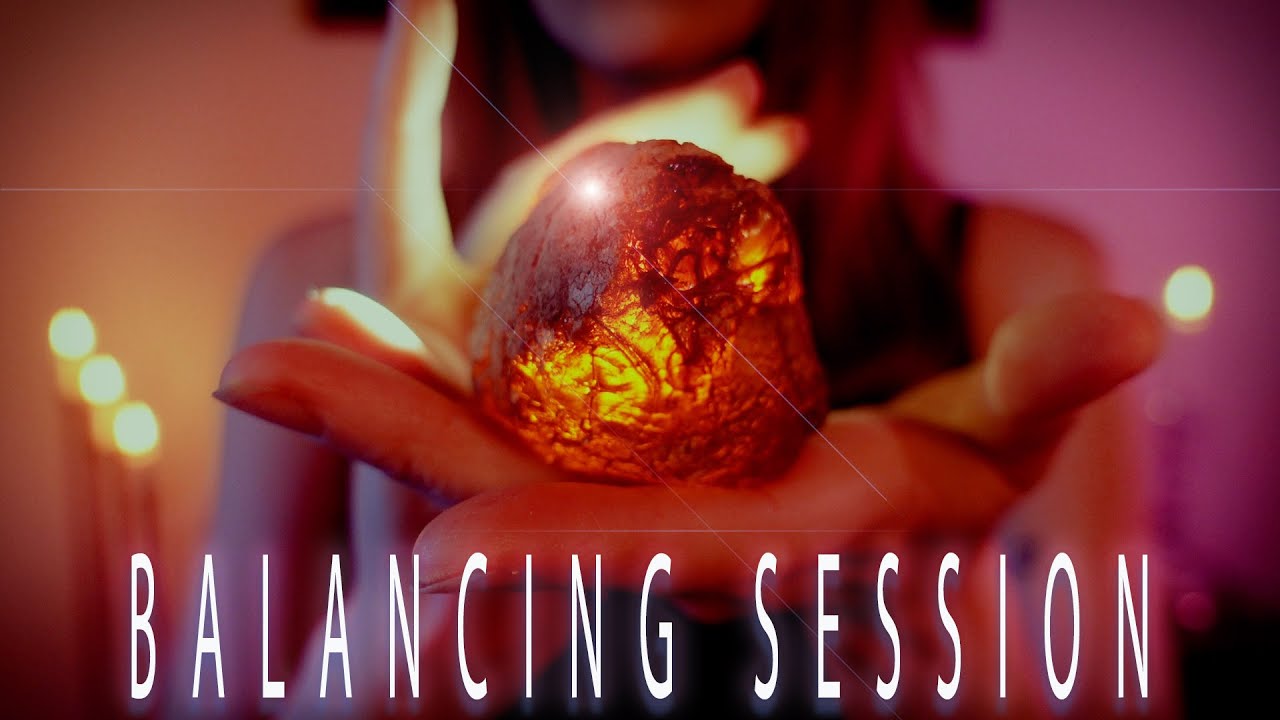 No Speaking Energy Balancing | Release Tension | Attune | Reiki ASMR ...