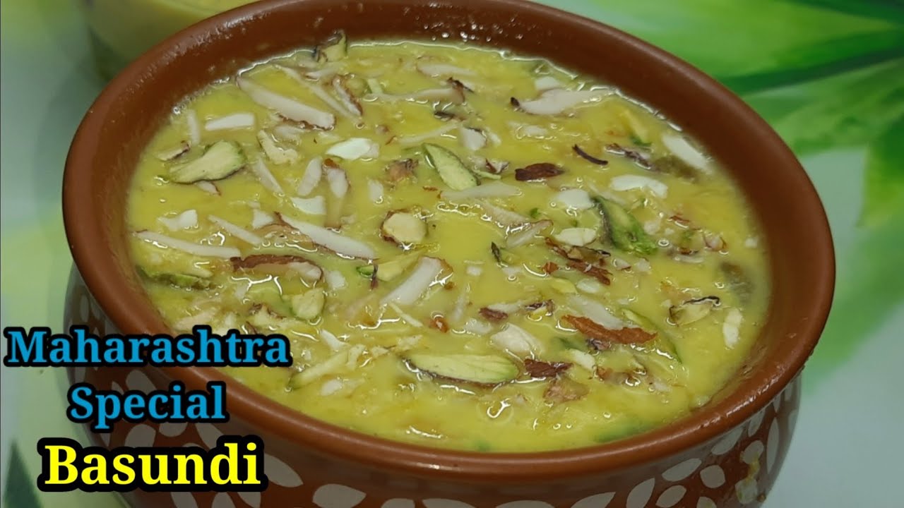 Maharashtra Special Basundi/Maharashtraian Dessert/బాసుంది/Gudi padwa ...