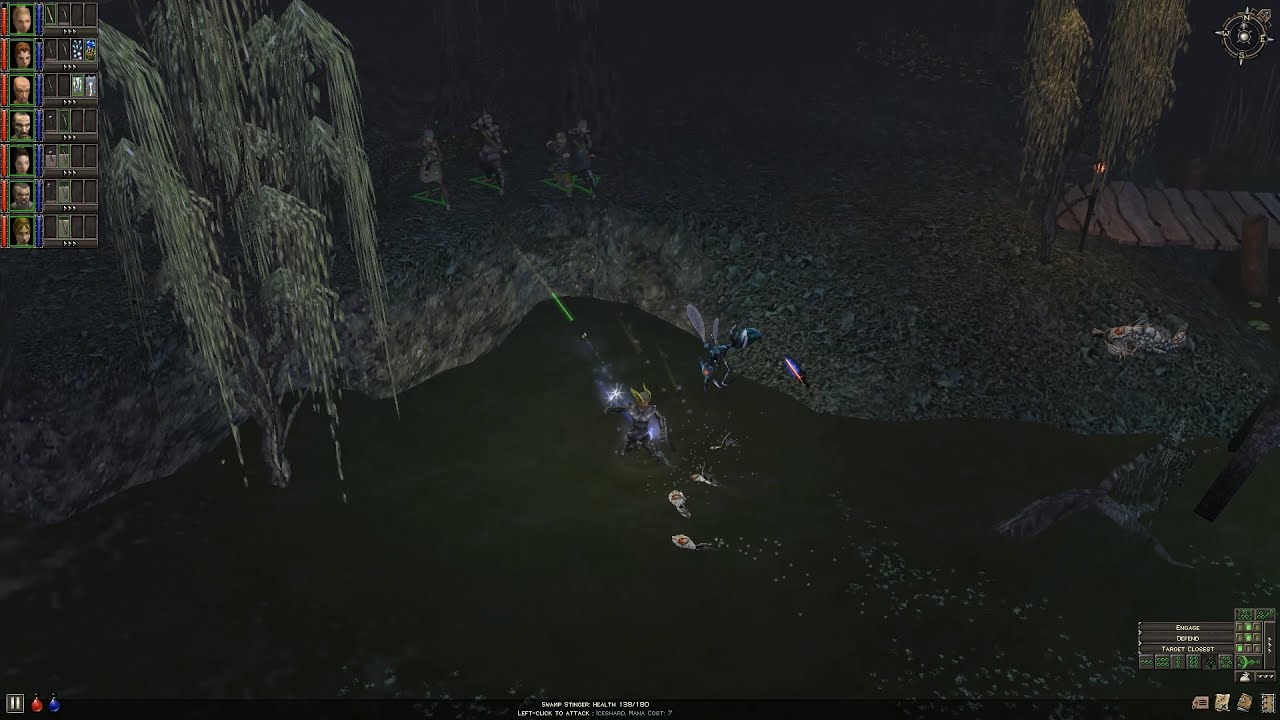 Dungeon Siege - Part 20 - Swamp (First Part) - YouTube