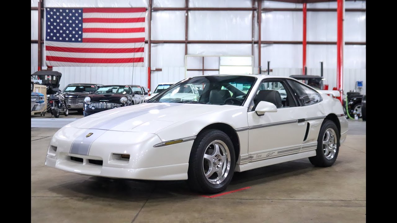 1987 Pontiac Fiero GT For Sale - Walk Around Video (112K Miles) - YouTube