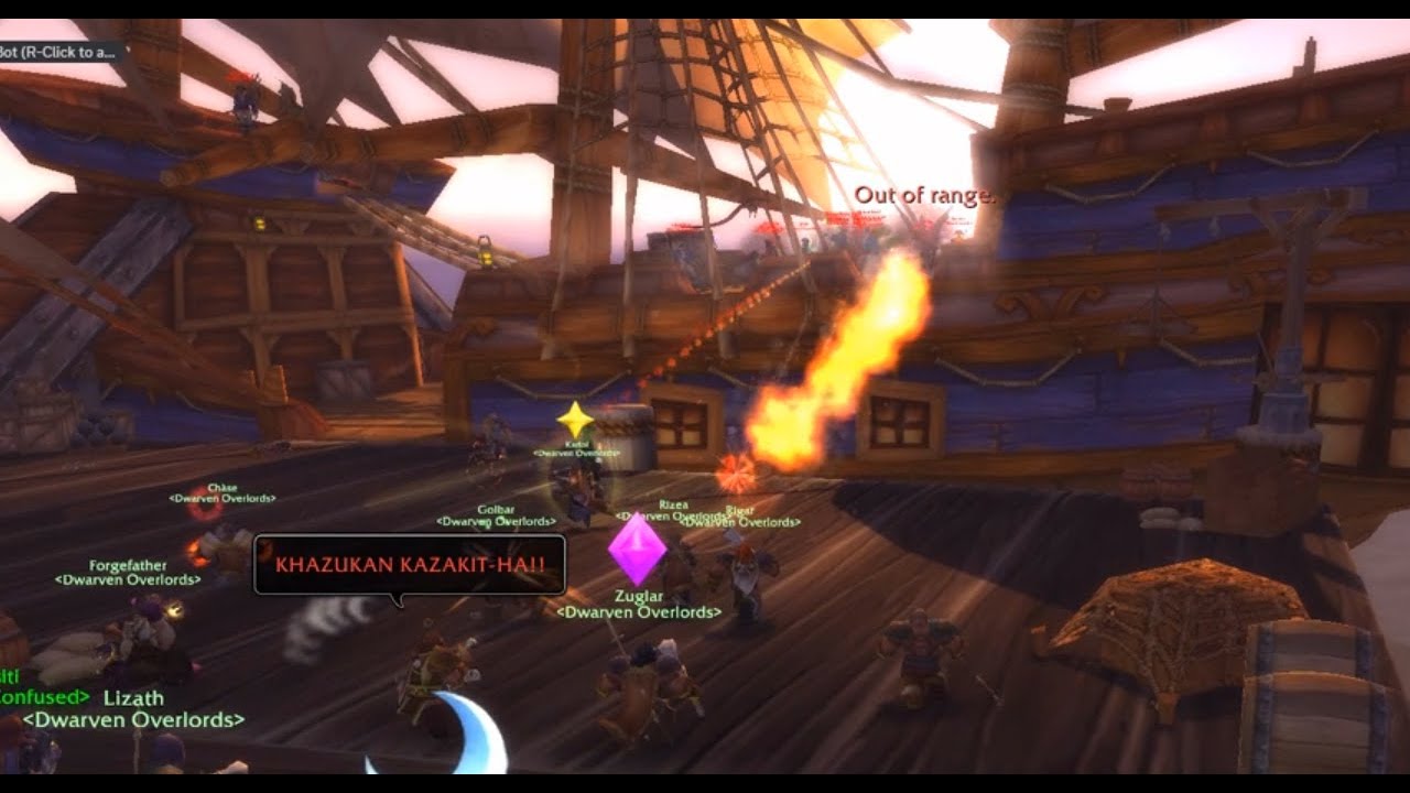Pirates in Menethil Harbor - YouTube