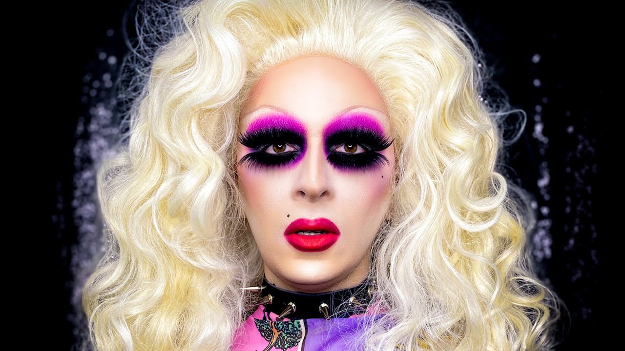Drag Queen Makeup Transformation Inspired by Brooke Candy - YouTube
