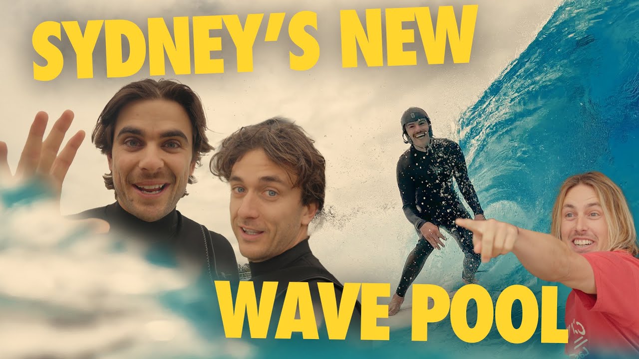 Testing Out Sydney's Brand New Wave Pool - YouTube