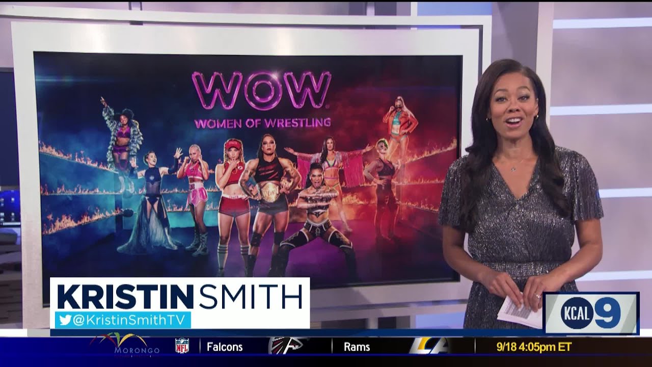 WOW Women of Wrestling debuts thanks to Jeanie Buss - YouTube