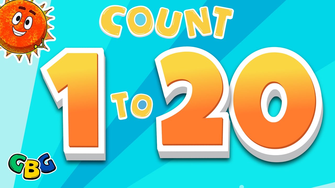 Basic Counting 1 to 20 For Children 📗 Easy Learning Numbers For Early ...