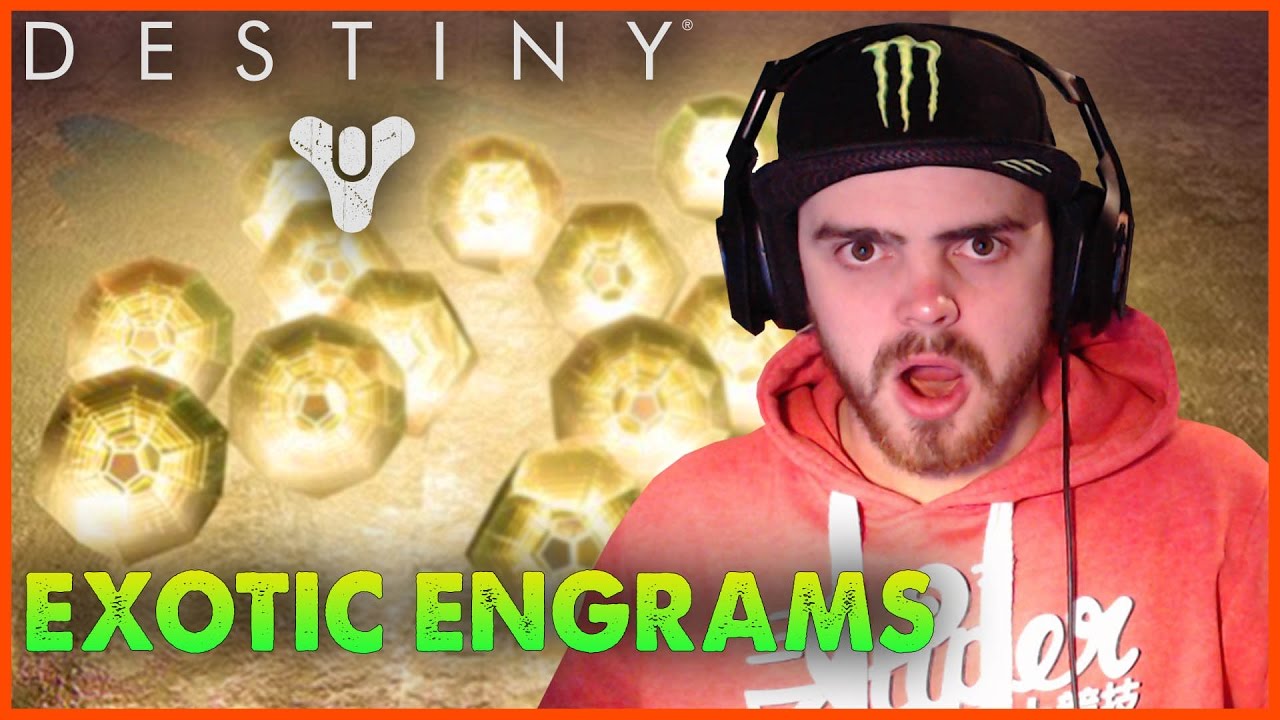 Destiny Exotic Engram Opening - "MY BIGGEST EXOTIC ENGRAM OPENING ...