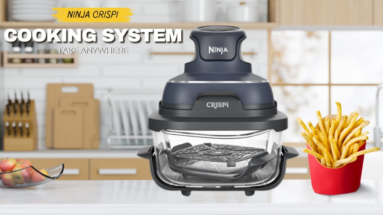 Ninja Crispi 4 in 1 Portable Glass Air Fryer In Depth REVIEW! - YouTube