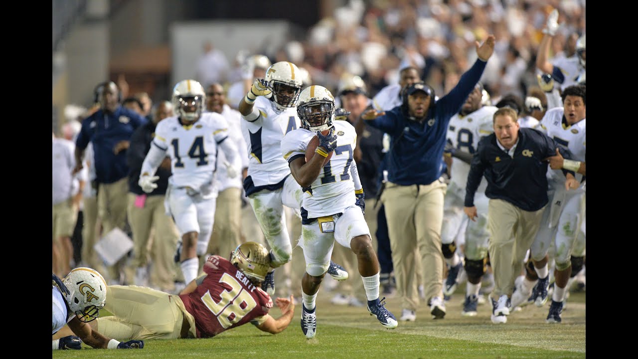 Miracle on Techwood Drive (Georgia Tech vs. Florida State highlight ...