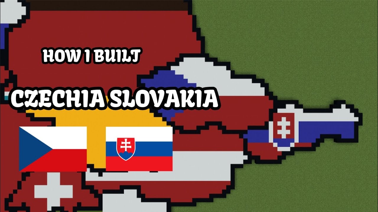 How I Built Europe in Minecraft #12 | Czech Republic 🇨🇿 and Slovakia 🇸🇰 ...