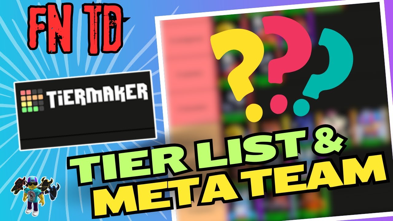 TIER LIST??? WHAT TEAM DO YOU NEED??? FNTD - YouTube