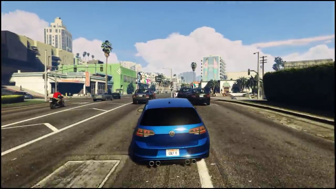 GTA 5 Volkswagen Golf R MK7 2015 - YouTube