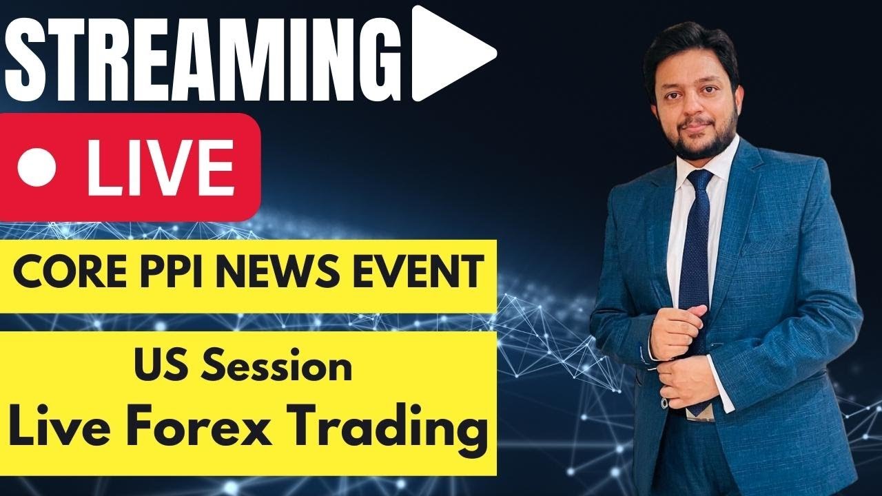 Live Forex Trading NY session. Session 1 #Core PPI #gold #Forex #Live # ...
