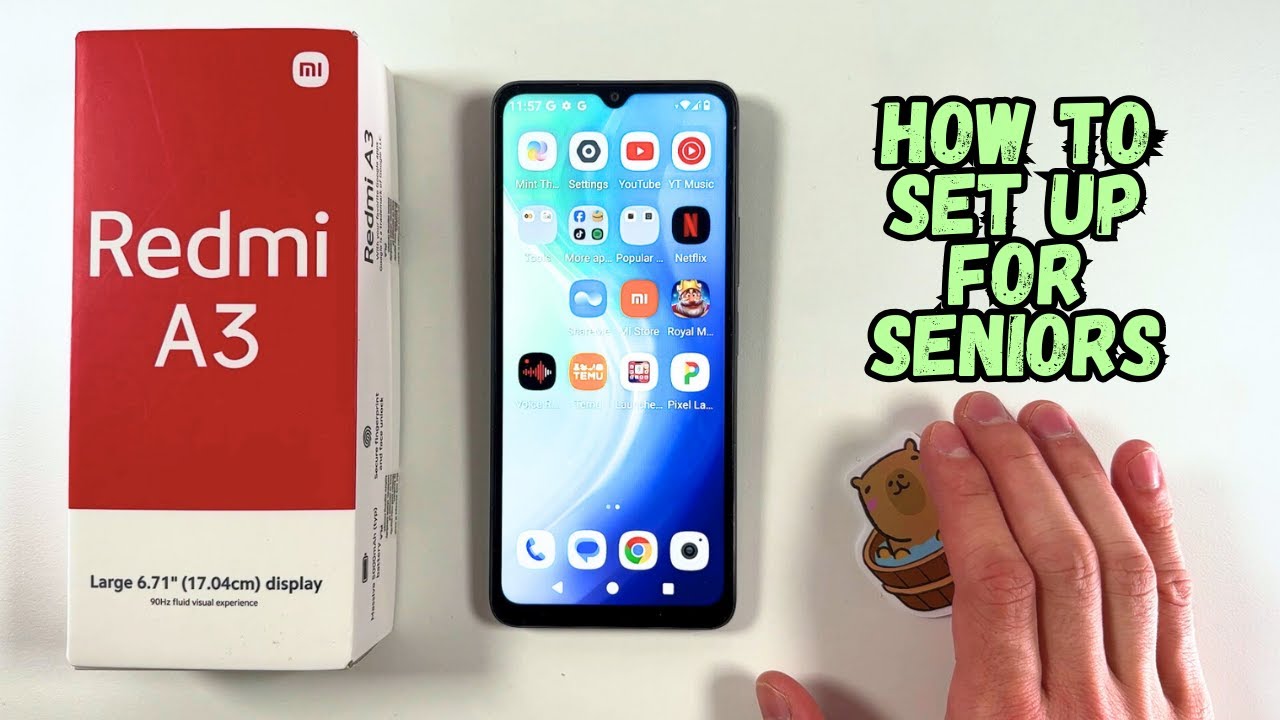 How to Set Up Xiaomi Redmi A3 for Seniors: Easy Accessibility Tips ...