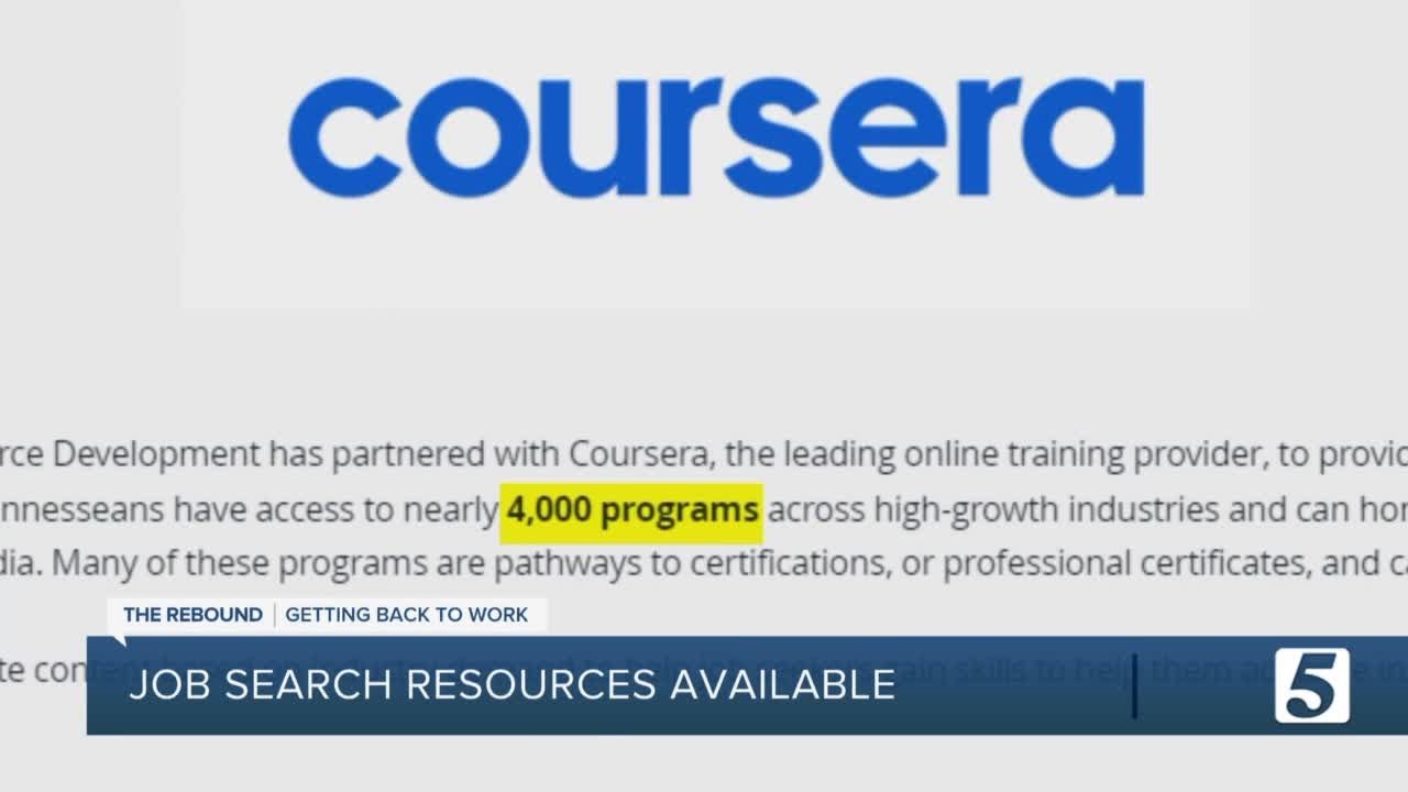 Want to get back to work? State has job search tools, training and info ...