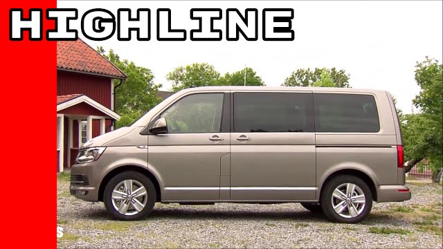 2016 VW T6 Multivan Highline 4Motion - YouTube
