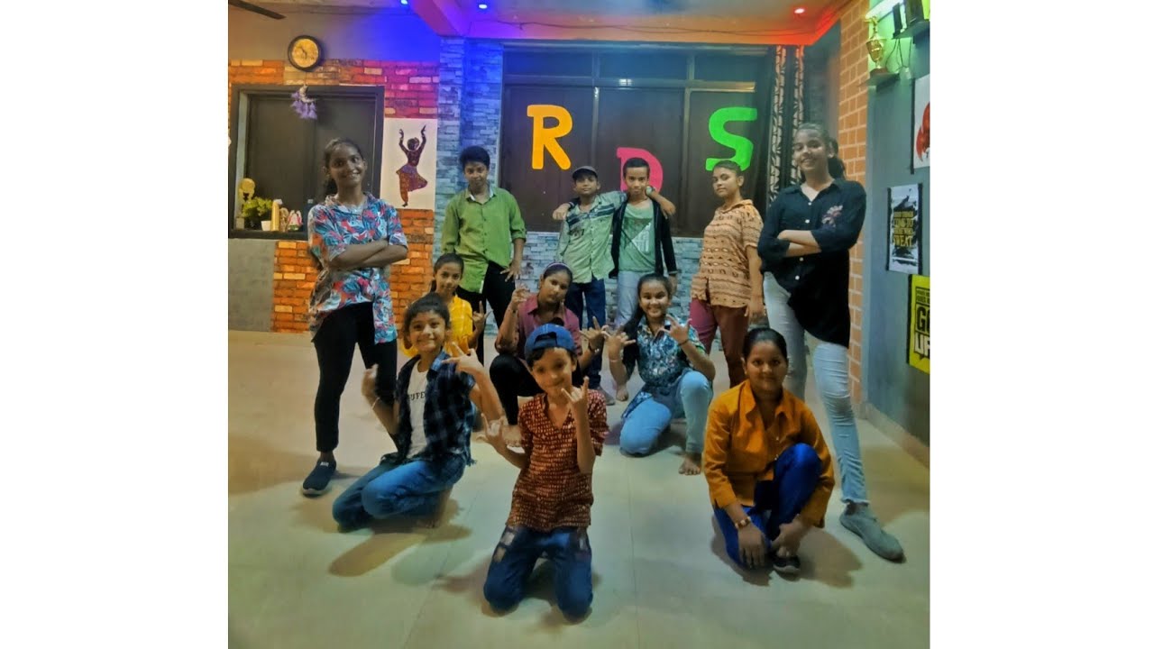 Choreography by Raghav Nacho Nacho Dance RRR movie RDS family kids ...