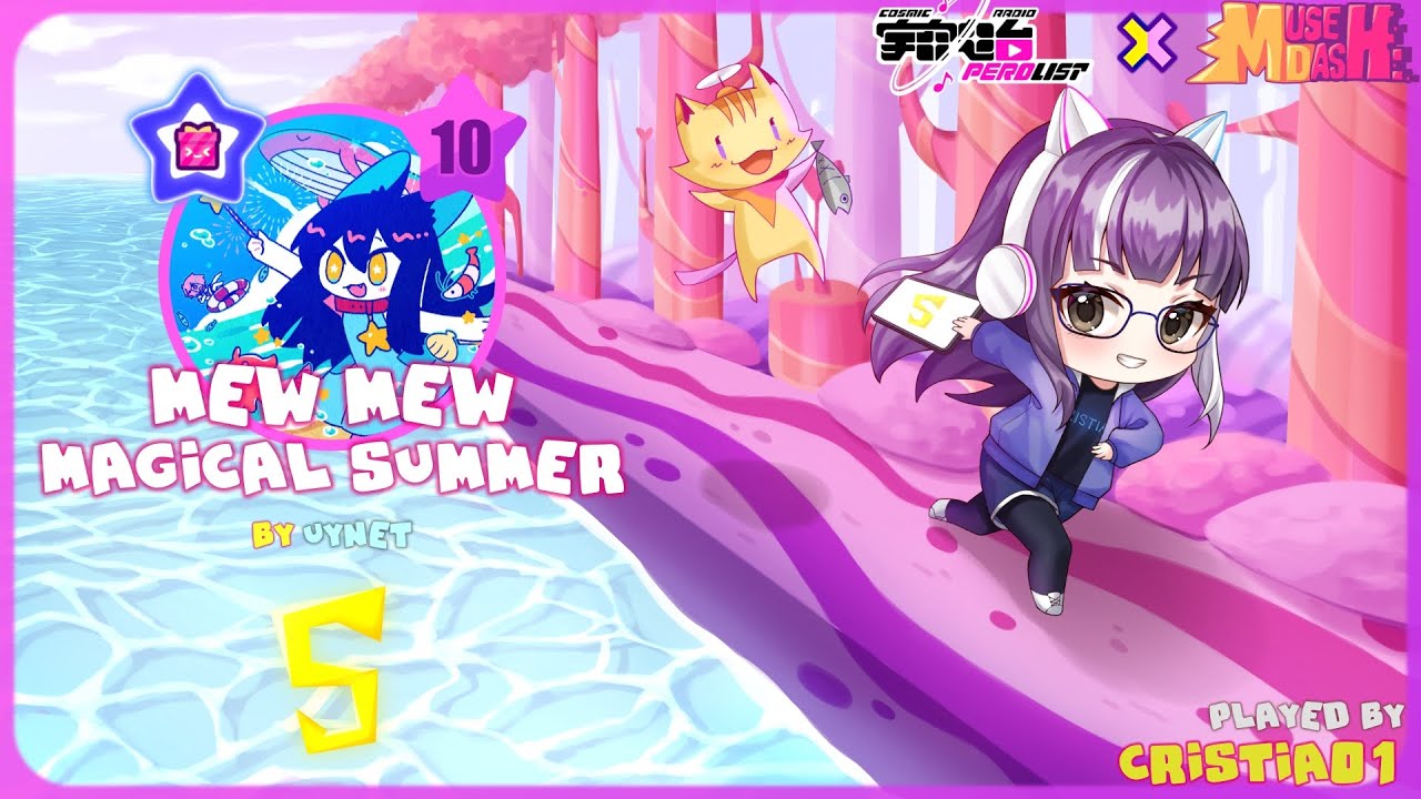 [Muse Dash] Mew Mew Magical Summer Master (Lv 10) All Perfect - YouTube