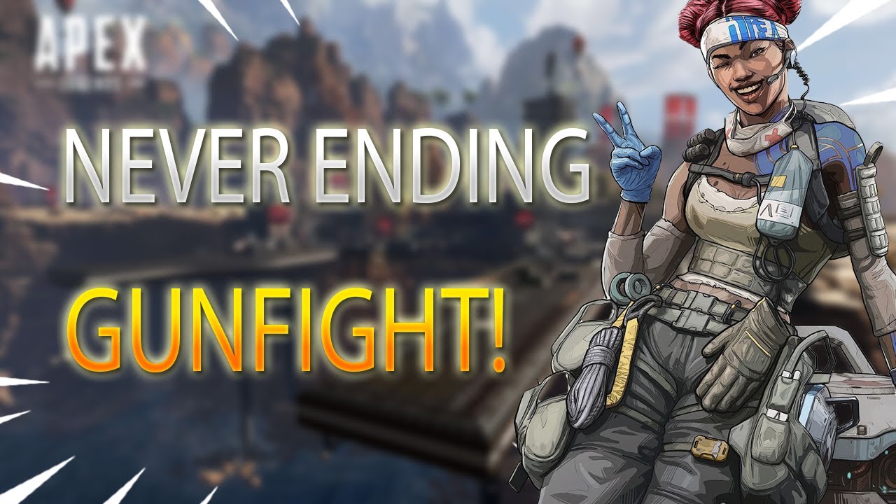 Big Gunfight in Market! | PS4 Apex Legends Ranked (No Commentary) - YouTube