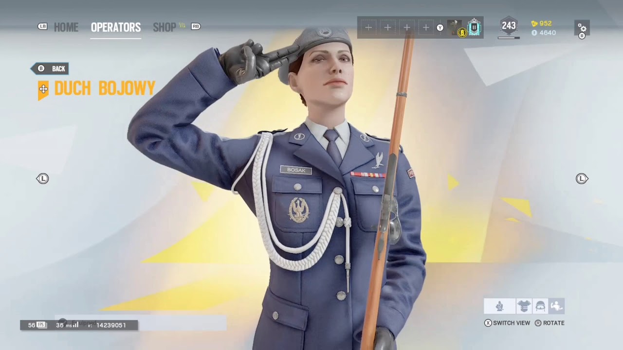 Rainbow six siege Zofia Elite Skin - YouTube