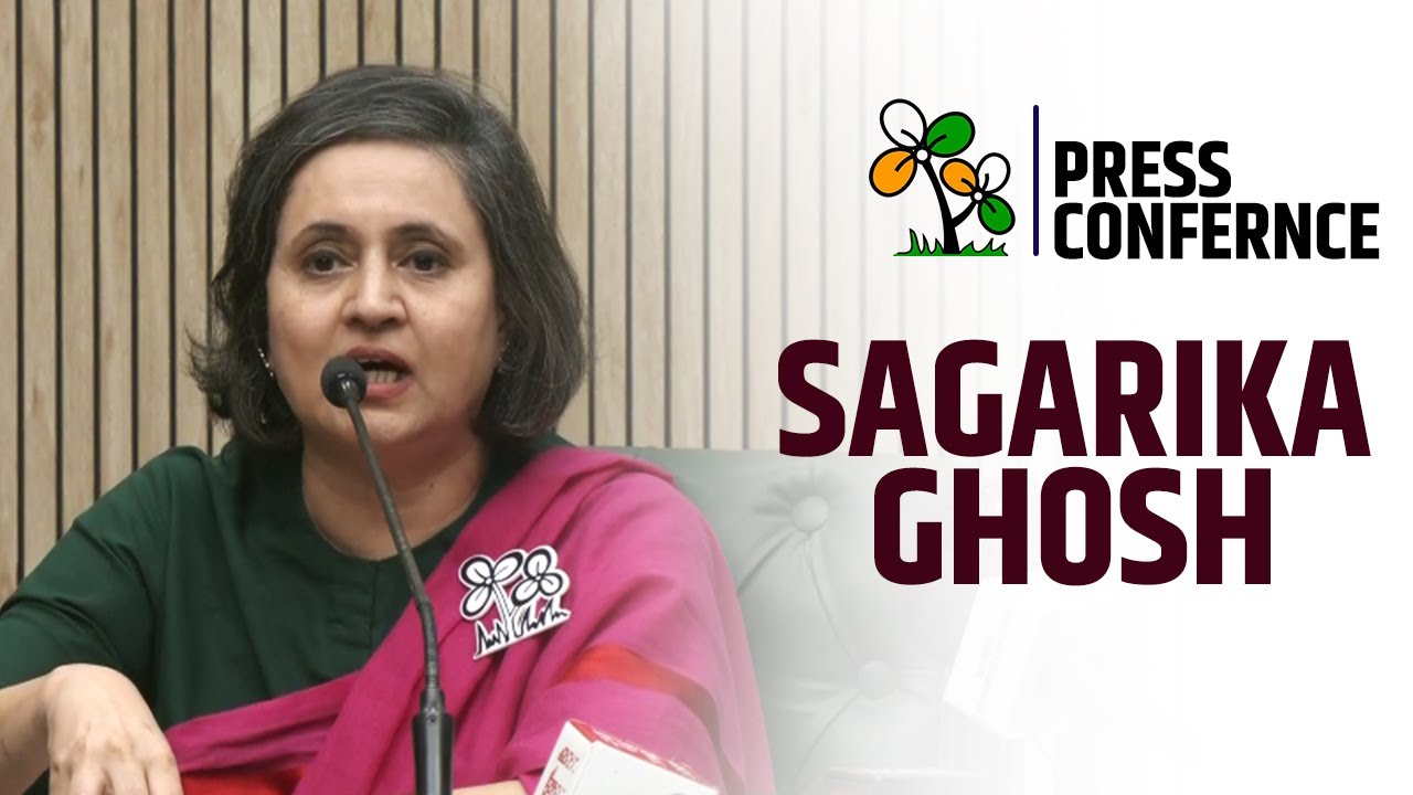 Live: Press Briefing by TMC leader Sagarika Ghosh on Sandeshkhali | Delhi - YouTube